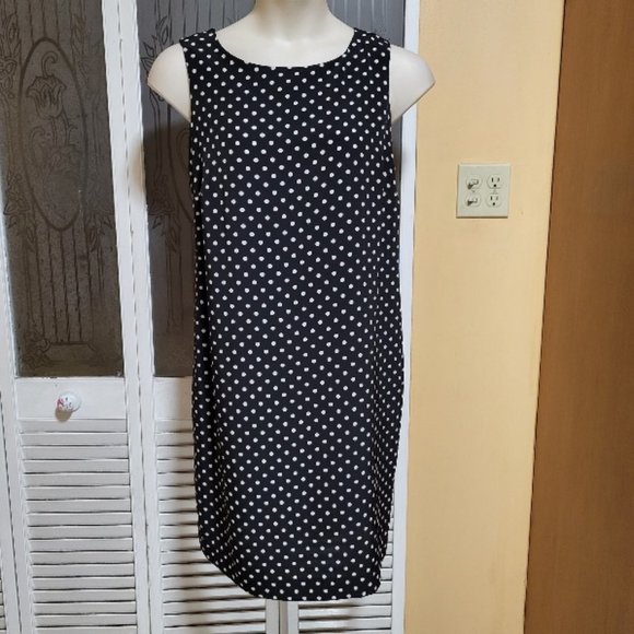 Studio I | Dresses | Studio I Ladies Beautiful Black White Polka Dot ...